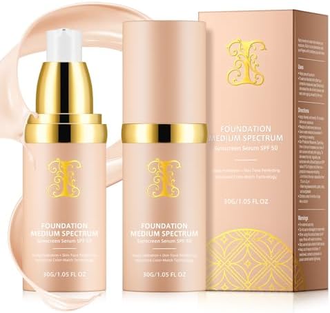 Amazon.com : Bio Color Changing Foundation 4 in 1 Makeup-Medium/Light ...
