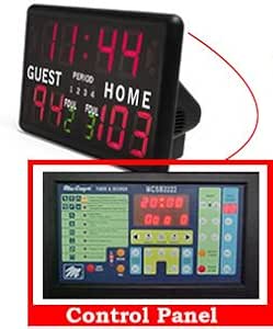 Amazon.com : Macgregor Multisport Tabletop Electric Scoreboard (Ea ...