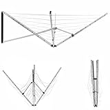 5 Best Free-Standing Rotary Washing Lines In The UK