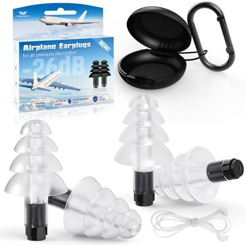 Amazon.com: Original Adult EarPlanes by Cirrus Healthcare Earplugs ...