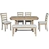 Amazon.com - Bellemave Dining Table Set for 6, Rectangular Dining Table ...