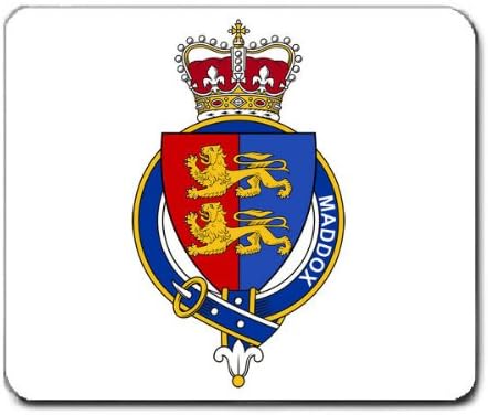 Amazon.com: Maddox Wales and England Family Crest Coat of Arms Mouse ...