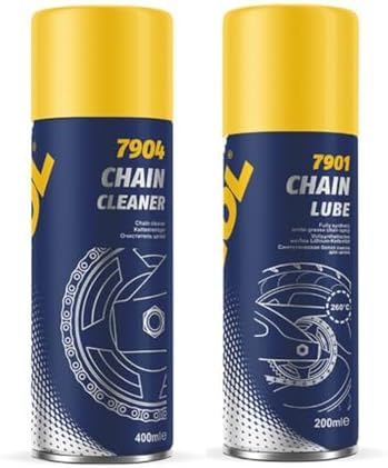 MANNOL Chain Lube 7901(200ML) &MANNOL Chain Cleaner 7904(400ML ...