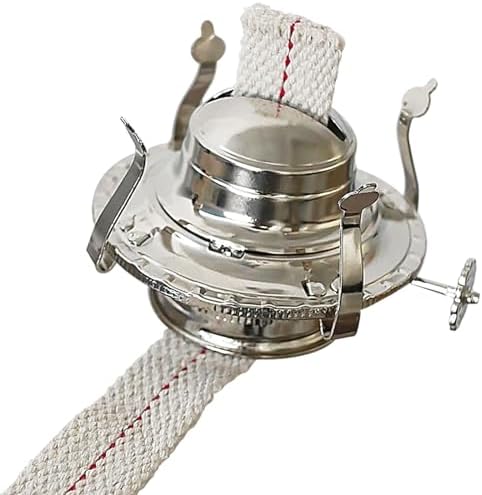 Amazon.com: GXFCCYXT Oil Lamp Burner #2 Size Silver Plated Oil Lamp ...