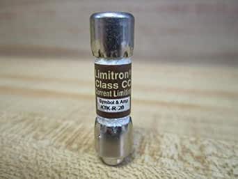 Amazon.com: Bussmann KTK-R-20 Limitron Fuse KTKR20 20A 600V (Pack of 10 ...