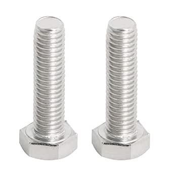 Aopin Left Hand M8 x 30mm Hex Head Bolts Screws 304 Stainless Steel, A2 ...