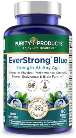 Amazon.com: Purity Products EverStrong Blue Strength Building + Brain ...