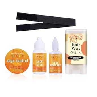 Amazon.com: Lace Front Wig Glue Kit for Wigs Waterproof & Strong Hold ...