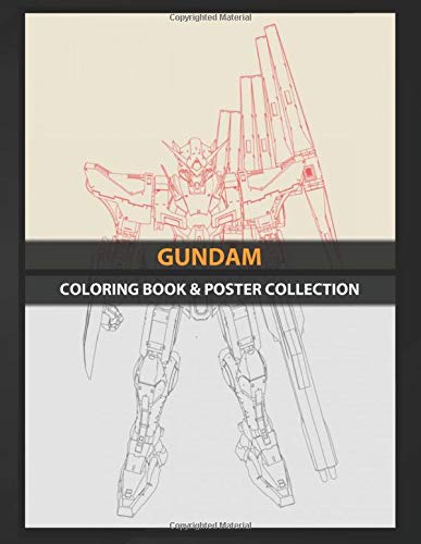 Coloring Book & Poster Collection: Gundam The Gn001 Gundam Exia Aka ...