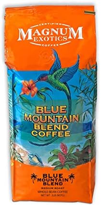 Amazon.com : Magnum Exotics Coffee, Blue Mountain Blend - Medium-Light ...