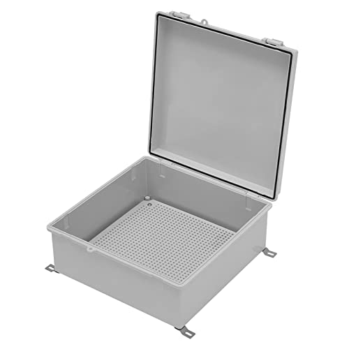 IP66 Waterproof Junction Box with Clear/Grey Cover, Hinged Design and ...