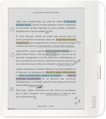 Kobo Libra 2 | eReader | 7” Glare Free Touchscreen | Waterproof ...