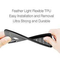 Maklook Soft Silicone TPU Flexible Gel Leather Effect Auto Focus Back ...