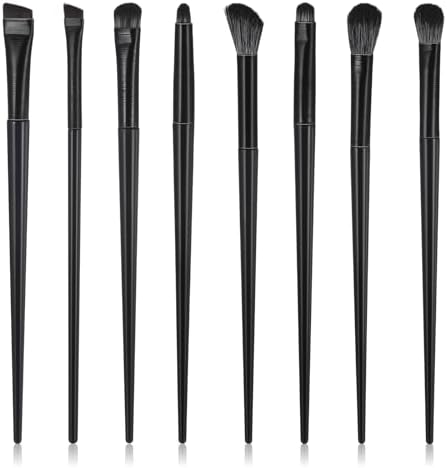 Amazon.com: Eye Makeup Brushes Set 8 Pcs Eyeshadow Brush Brush Set For Hooded Or Smaller Eyes ...