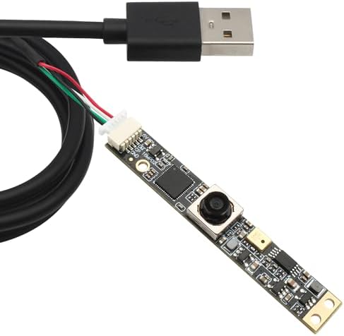 Amazon.com: ELP 8mp USB Camera Module with Microphone Autofocus PC Camera for Computer 4K ...