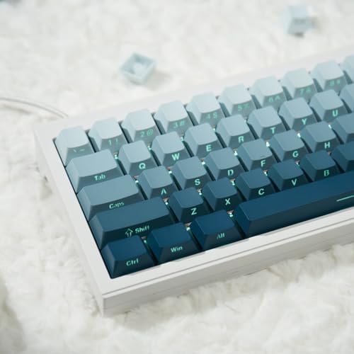 Sumgsn PBT Side Printed Keycaps, Shine Through Keycaps, 136 Keys Cherry ...
