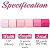 Amazon.com: HUIHUANG Pink Ribbon 1-1/2" Satin Ribbon Assorted Pink/Hot ...