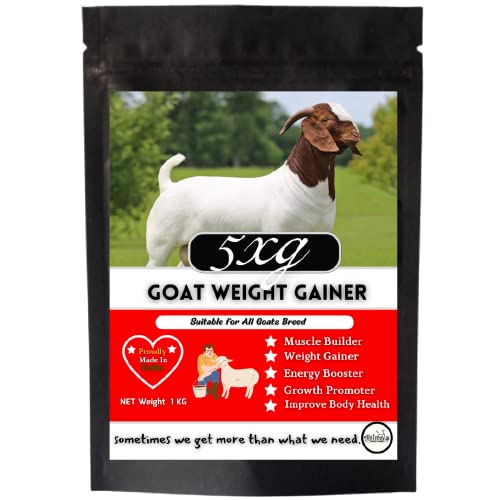 5xG Goat Weight Gainer | Growth & Weight gain in Sheep and Goat Pet ...