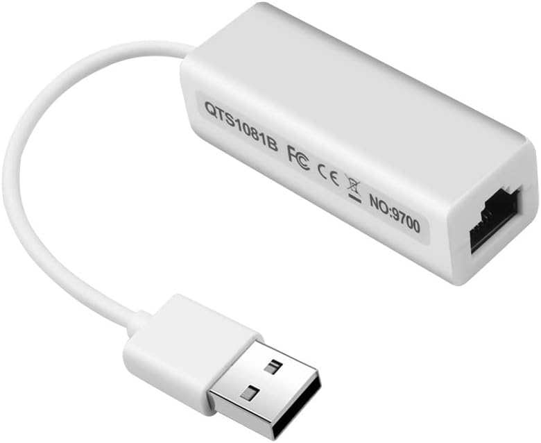 USB Ethernet (LAN) Network Adapter Compatible with Laptops, and All USB ...