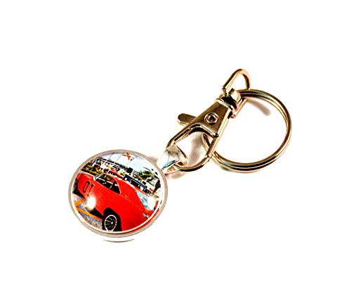 Amazon.com: Handmade 1969 Dodge Charger Muscle Car Hot Rod Key Chain ...