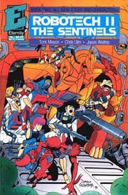 robotech II, the sentinels,#9, 1991 book 2, eternity comics, jason waltrip (robotech II, the ...
