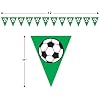 Amazon.com: Beistle Soccer Ball Pennant Banner : Sports & Outdoors