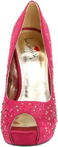 Amazon.com | Luichiny Women's Troop Pers Platform Sandal,Fuschia,6.5 M ...