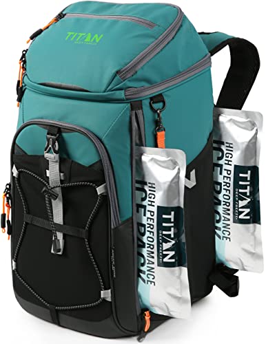 Titan Deep Freeze Ice Wall Backpack Cooler - 30 Can - Pine - Cooler Bag ...