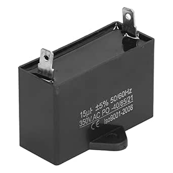 Ceiling Fan Motor Capacitor, 350VAC Small Gasoline Generator Capacitor ...