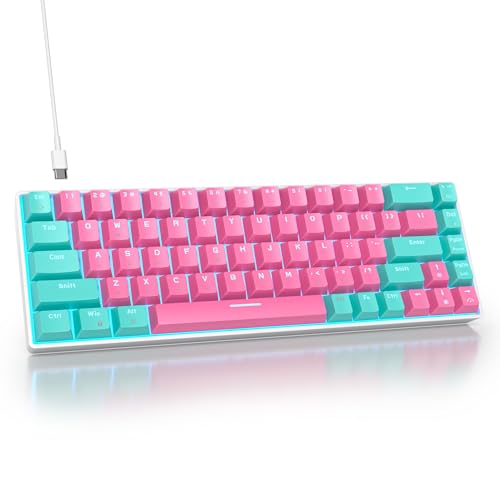 Snapklik.com : Surmen 65% Percent Gaming Keyboard Mechanical