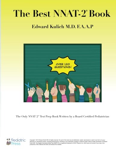 The Best NNAT 2 Book: NNAT Review Book: Kulich MD, Dr Edward, Kulich MD ...