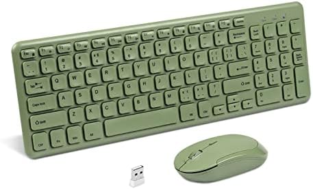 Amazon.com: Wireless Keyboard and Mouse Combo, CHUYI Full-Size Cordless ...