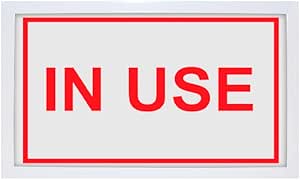 Amazon.com : IN USE LED Sign - Occupancy Indicator for Medical & More ...