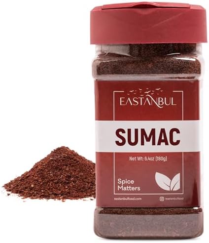 Amazon.com : Eastanbul Sumac Spice, 6.4oz, Ground Sumac, Fresh Farm ...