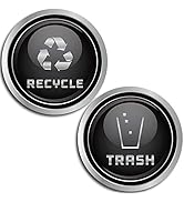 Amazon.com: Trash Recycle and Compost Magnets for Kitchen Cans and ...