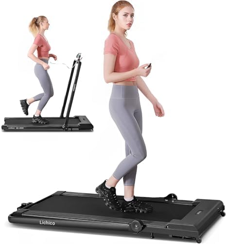 Lichico Walking Pad Under Desk Treadmill，Portable Small Treadmills for ...