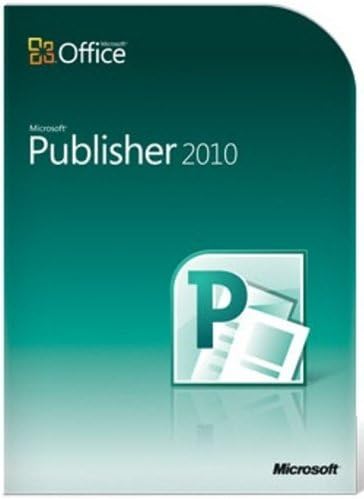Amazon.com: Microsoft Publisher 2010 (2 PC / 1 User) [Download] : Software
