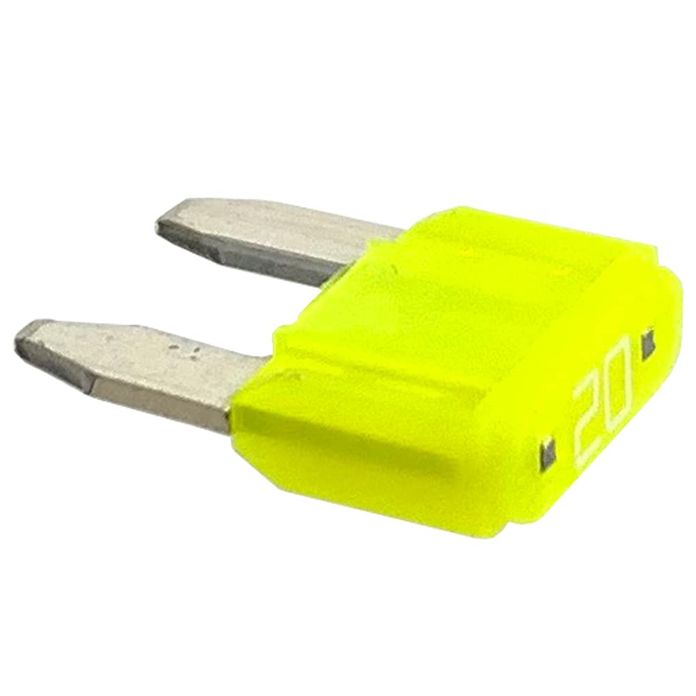 Snapklik.com : 20pcs 20A Mini Blade Fuse And 1 Fuse Puller ATC/ATO 32V ...