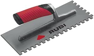 Rubi Tools 74980 11" Jagged Trowel with Open Rubiflex Handle Notches ...