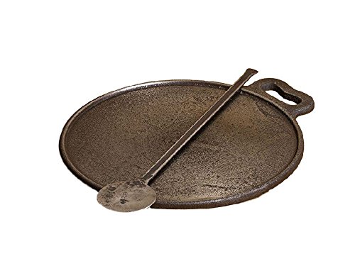 Buy The VillageFair Cast Iron Dosa Pan - Large 11" Online at Low Prices ...
