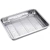 Amazon.com: Roasting Pan Heavy Duty Stainless steel Turkey Pans for ...