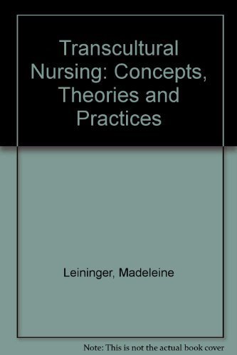 Amazon | Transcultural Nursing: Concepts, Theories and Practices ...