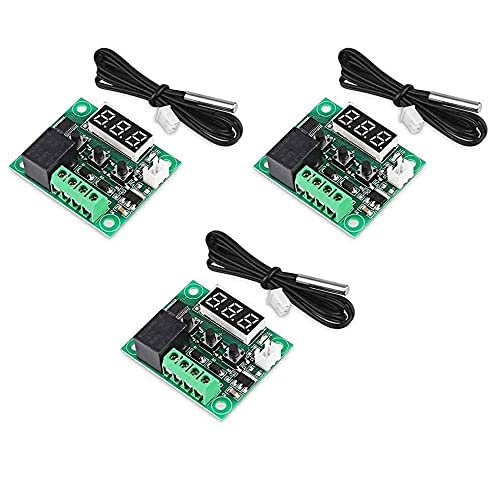Aktronics® W1209 DC 12V Digital Temperature Controller Board Module ...