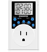 Timer Outlet, Nearpow Multifunctional Infinite Cycle Programmable Plug ...