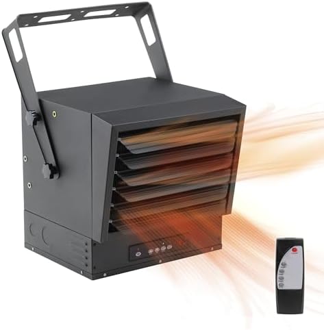 Amazon.com: Comfort Zone Garage Heater, 10,000-Watt, Ceiling Heater ...