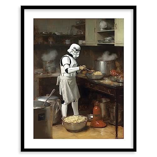 Amazon.com: Star Wars Kitchen Art Prints - Premium Giclee Fine Art ...
