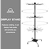 Amazon.com: Standing Hat Rack 3- Tier Hat Display Rack Stand Metal ...
