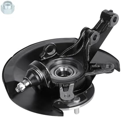 Amazon.com: Front Right&Passenger Side Steering Knuckle & Wheel Bearing ...