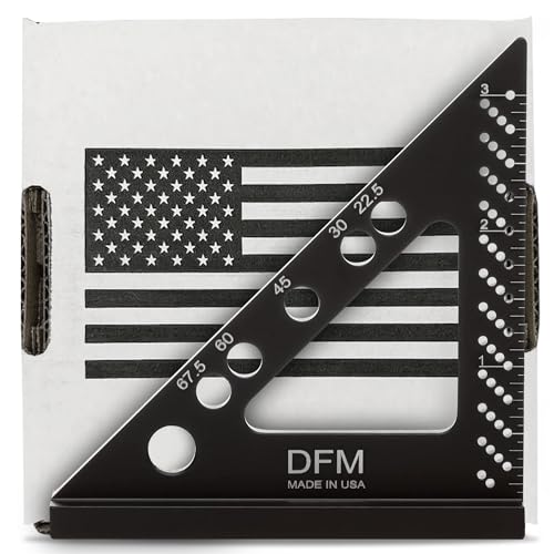 Snapklik.com : DFM Small Carpenters Square Work Tools w/Fixed Miter ...