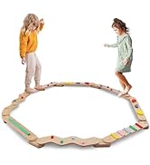 Amazon.com: Autirinee 4 PCS Wooden Balance Beam, Montessori Toy for ...